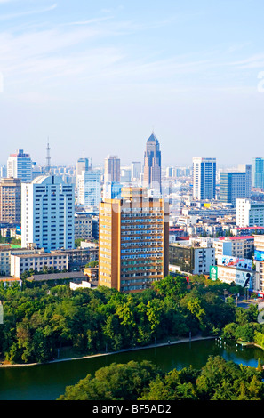 Modern apartment buildings, Hefei, Anhui Province, China Stock Photo ...