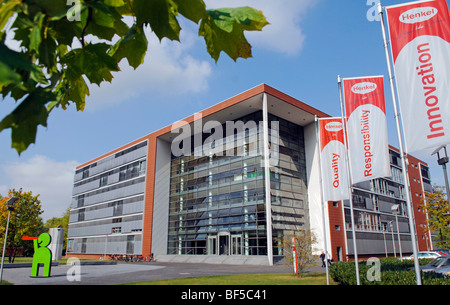 Henkel AG & Co. KGaA in Duesseldorf, germany. The warehouse with ...