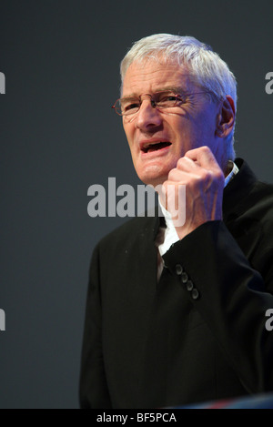 VACUUM CLEANER INVENTOR JAMES DYSON IN HIS OFFICE AT THE DYSON FACTORY ...
