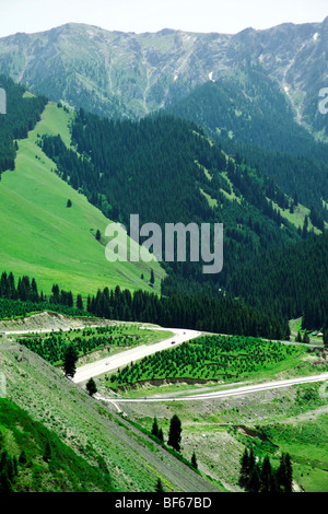 Magnificent view of Ili Kazakh Autonomous Prefecture, Xinjiang Uyghur ...