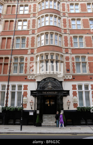 The exterior of The Kingsley Hotel by Thistle in Bloomsbury Way. The ...