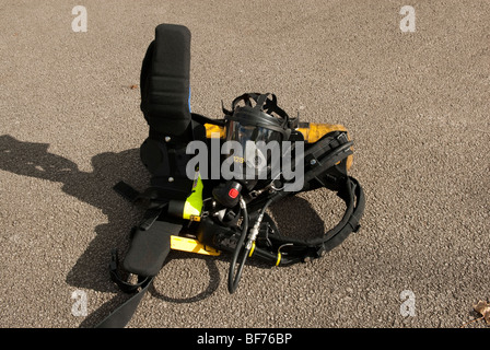 Fireman Drager Breathing Apparatus Set BA Content Gauge Digital Stock ...