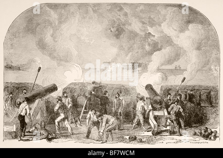 Battle of Fort Sumter, 1861 Stock Photo - Alamy