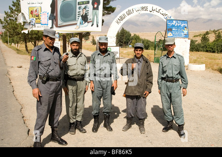 Kabul Golf Course just outside the city limits in Afghanistan Stock ...