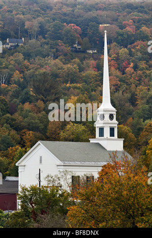 Stowe community Church, Stowe, Vermont Stock Photo - Alamy