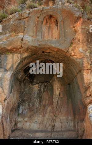 The grotto of Pan at Caesarea Philippi Stock Photo - Alamy