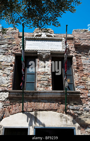 Genoa - The House of Christopher Columbus Stock Photo - Alamy