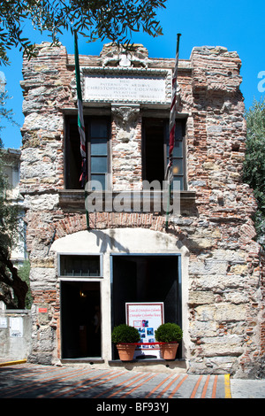 Genoa - The House of Christopher Columbus Stock Photo - Alamy