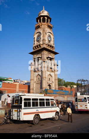 Clocktower in Ajmer India Stock Photo - Alamy