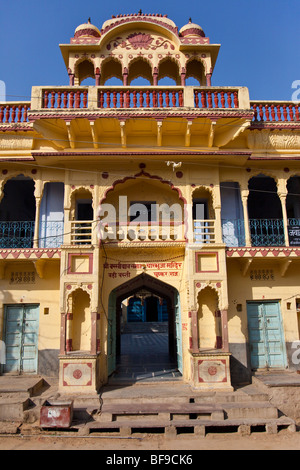 Rajput Haveli or mansion in Pushkar in Rajasthan India Stock Photo - Alamy