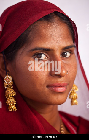 Rajput woman at the Pushkar Mela in Pushkar in Rajasthan India Stock ...