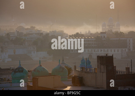 Rooftop view over Pushkar in Rajasthan India Stock Photo - Alamy