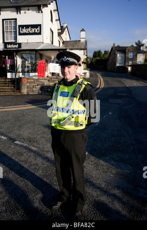 Special constable on duty Stock Photo - Alamy
