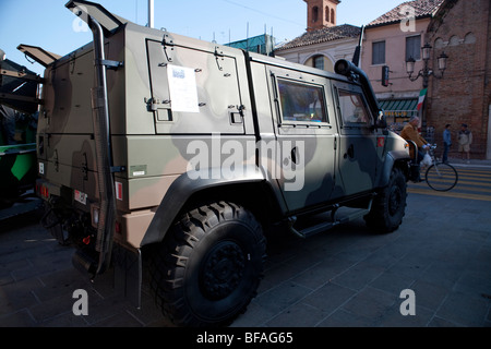 Italian military Fiat Jeep Stock Photo - Alamy