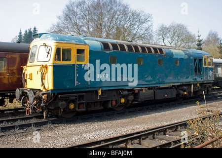 british rail locomotive class 33 number 33012 at reading england uk ...