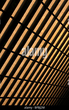 Metal mesh protecting window Stock Photo - Alamy