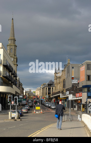 High Street Inverness Highland Region Scotland UK Stock Photo - Alamy