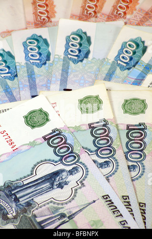 stack of bond 5000 and 1000 Stock Photo - Alamy