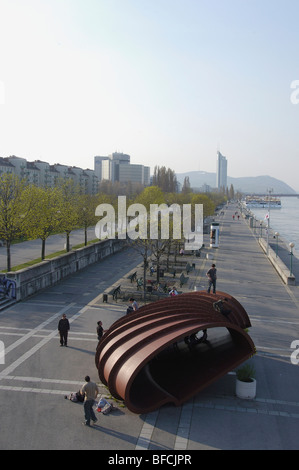 Vienna, Handelskai, Danube, Austria, 2. district Stock Photo - Alamy