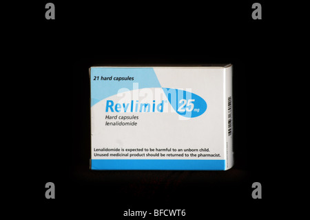 Packet of the drug Revlimid Stock Photo - Alamy