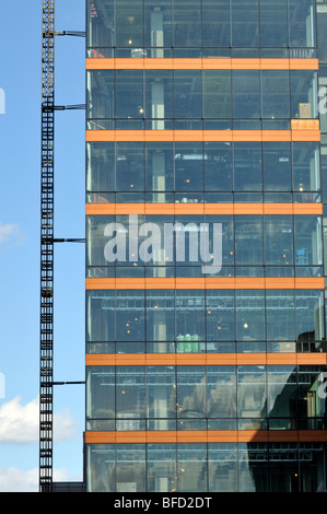 New building under construction. Side view Stock Photo - Alamy