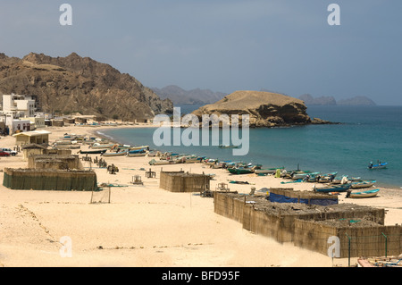 The Fishing Village of Qantab near Muscat, Oman Stock Photo - Alamy