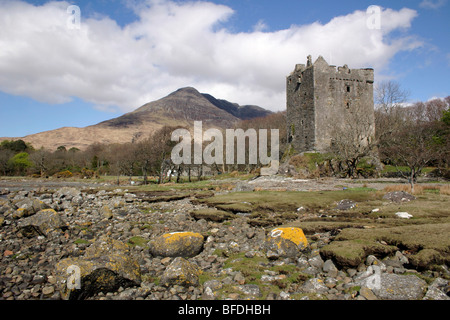 Moy Castle, Lochbuie, Isle of Mull, Inner Hebrides, Argyll and Bute ...