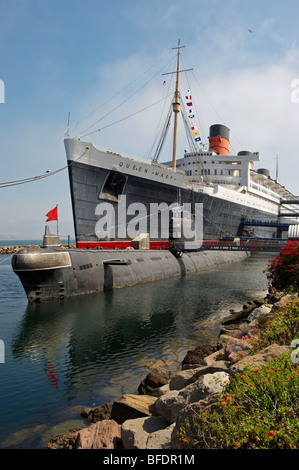 The Queen Mary, Long Beach Stock Photo - Alamy