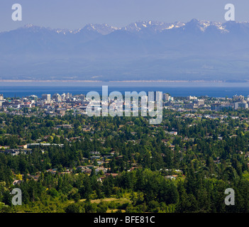 Aerial View Victoria British Columbia Canada Stock Photo - Alamy