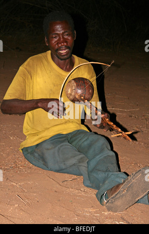 Hadza Tribe People Performing Traditional Dance, Taken near Yaeda Chini ...