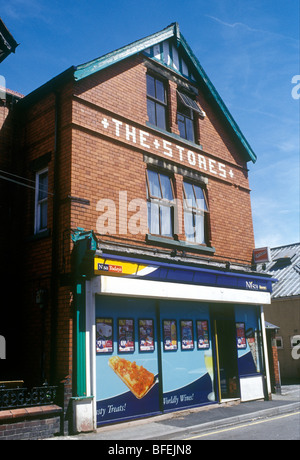 Ruabon near Wrexham north Wales typical Victorian terrace housing ...