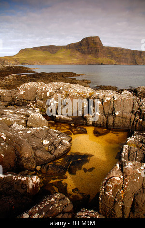Waterstein Head with Moonen Bay at Neist Cliff, Isle of Skye, Highlands ...