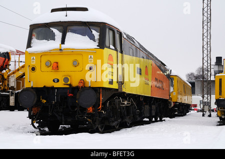 Colas Rail Class 47 locomotive on an Engineering train at Reading Stock ...