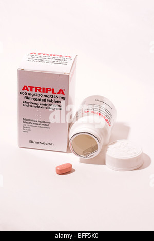 HIV medication Atripla Stock Photo - Alamy