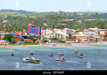 Trincomalee, Sri Lanka, view overlooking the port city of Trinco, Sri ...