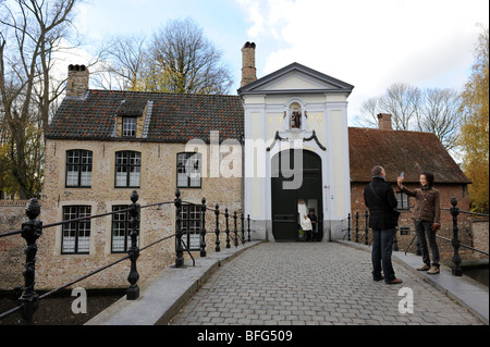 Benedictine convent Beguinage in Bruges, Belgium Stock Photo - Alamy