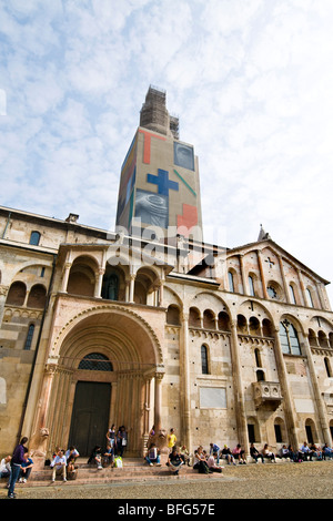 Cathedral, Piazza Grande, Modena, Italy Stock Photo - Alamy