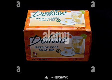Delisse Mate De Coca tea, a traditional Peruvian herbal drink made with ...