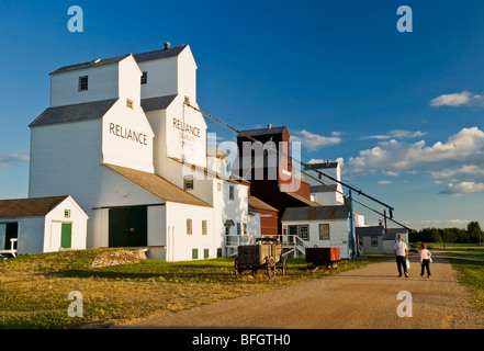 Inglis Elevators National Historic Site, Inglis, Manitoba, Canada Stock ...