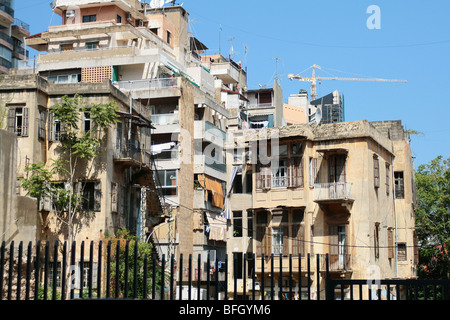 An old building in Beirut Stock Photo - Alamy