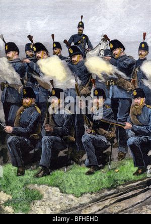 Scottish Volunteers. Queen's Edinburgh Rifle volunteer Brigade, Lanark ...