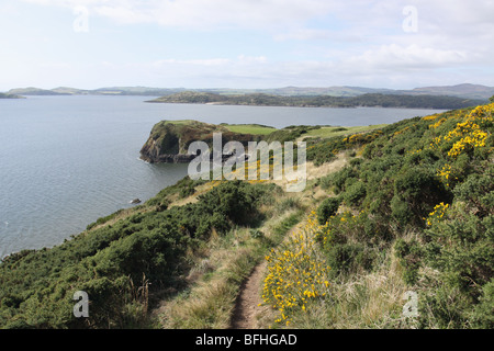 Castlehill point near Rockcliffe, Dumfries and Galloway, Scotland Stock ...