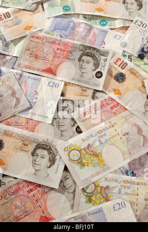 British paper currency Stock Photo - Alamy