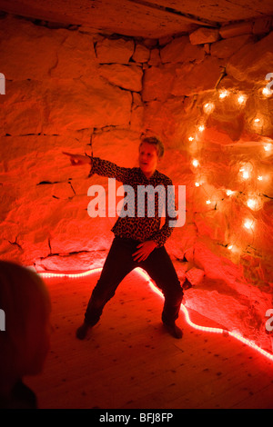 Children at a disco, Sweden Stock Photo - Alamy