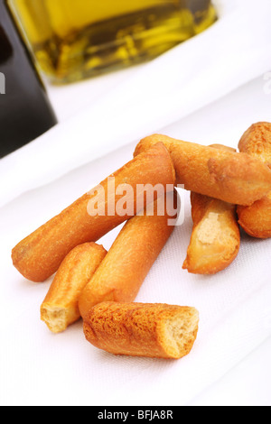 Breadsticks with oil and balsamic vinegar Stock Photo - Alamy
