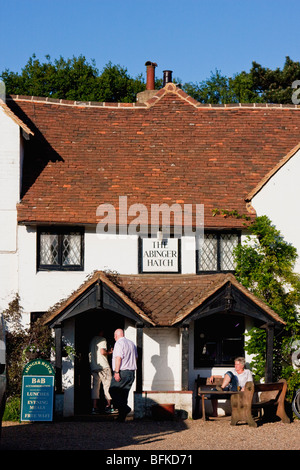 Abinger Hatch Pub Stock Photo - Alamy