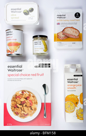 Essential Waitrose products Stock Photo - Alamy