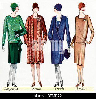 Women's fashion from 1928 Stock Photo - Alamy