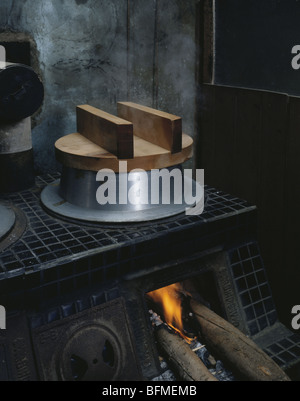 Old fashioned rice steamer Stock Photo - Alamy