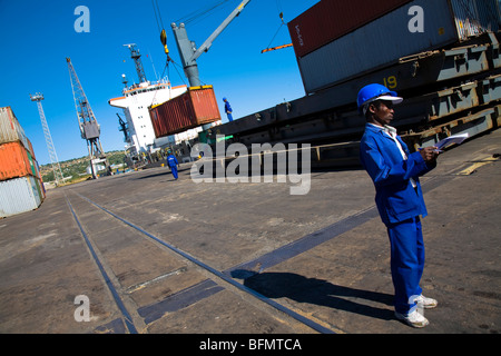 Mozambique, Nacala, Bay of Fernao Veloso. The Bay of Fernao Veloso lies ...